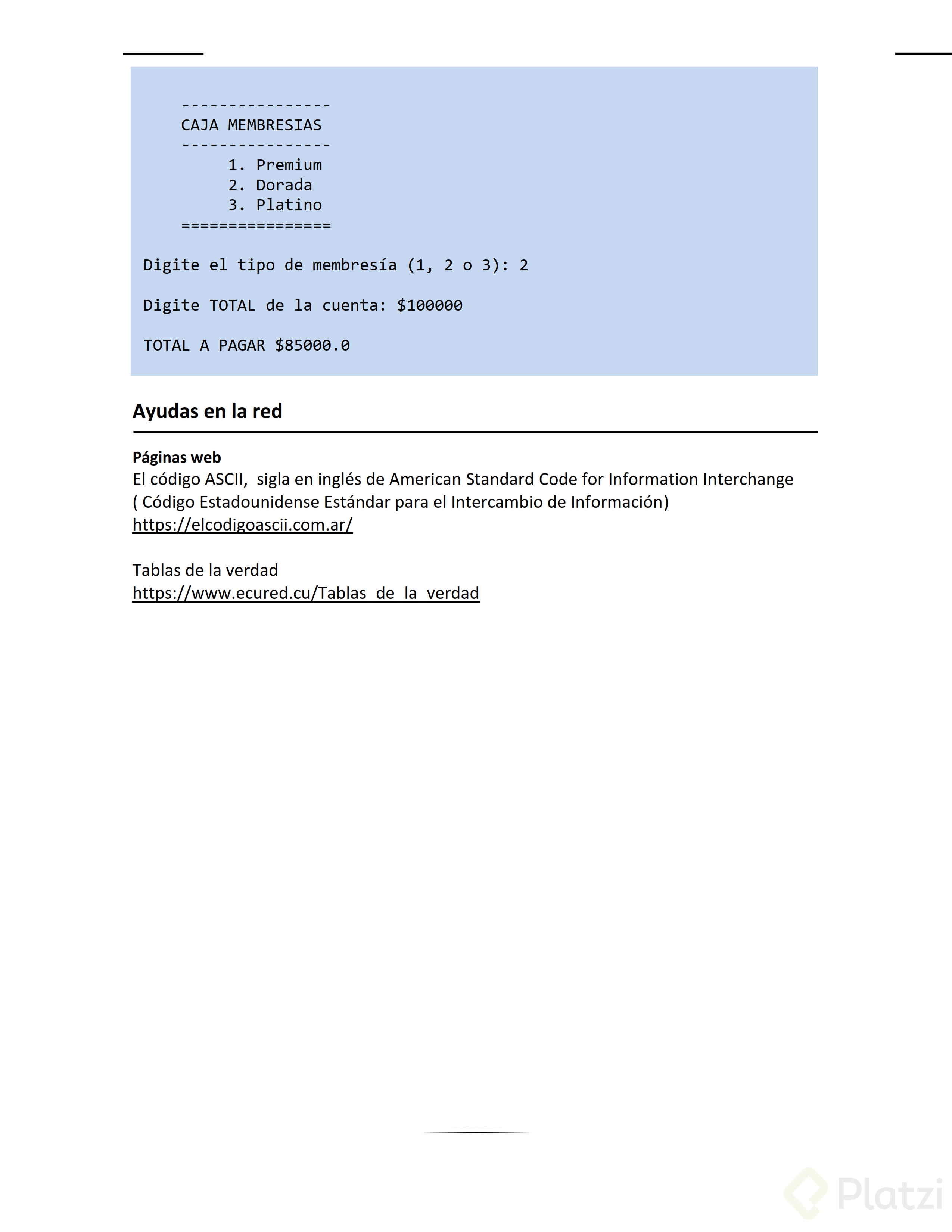 Estructura de condicionales en Python - Platzi Estructura de condicionales en Python - Platzi
